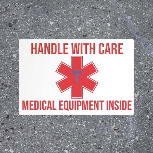 Handle With Care Stickers - Etsy