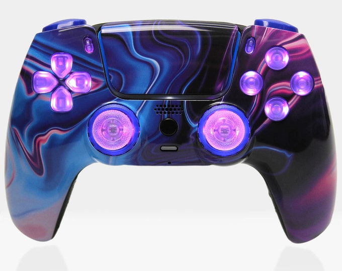 Origin RGB LED PS5 Controller Killscreen X Sony Playstation 5 Dualsense - Etsy