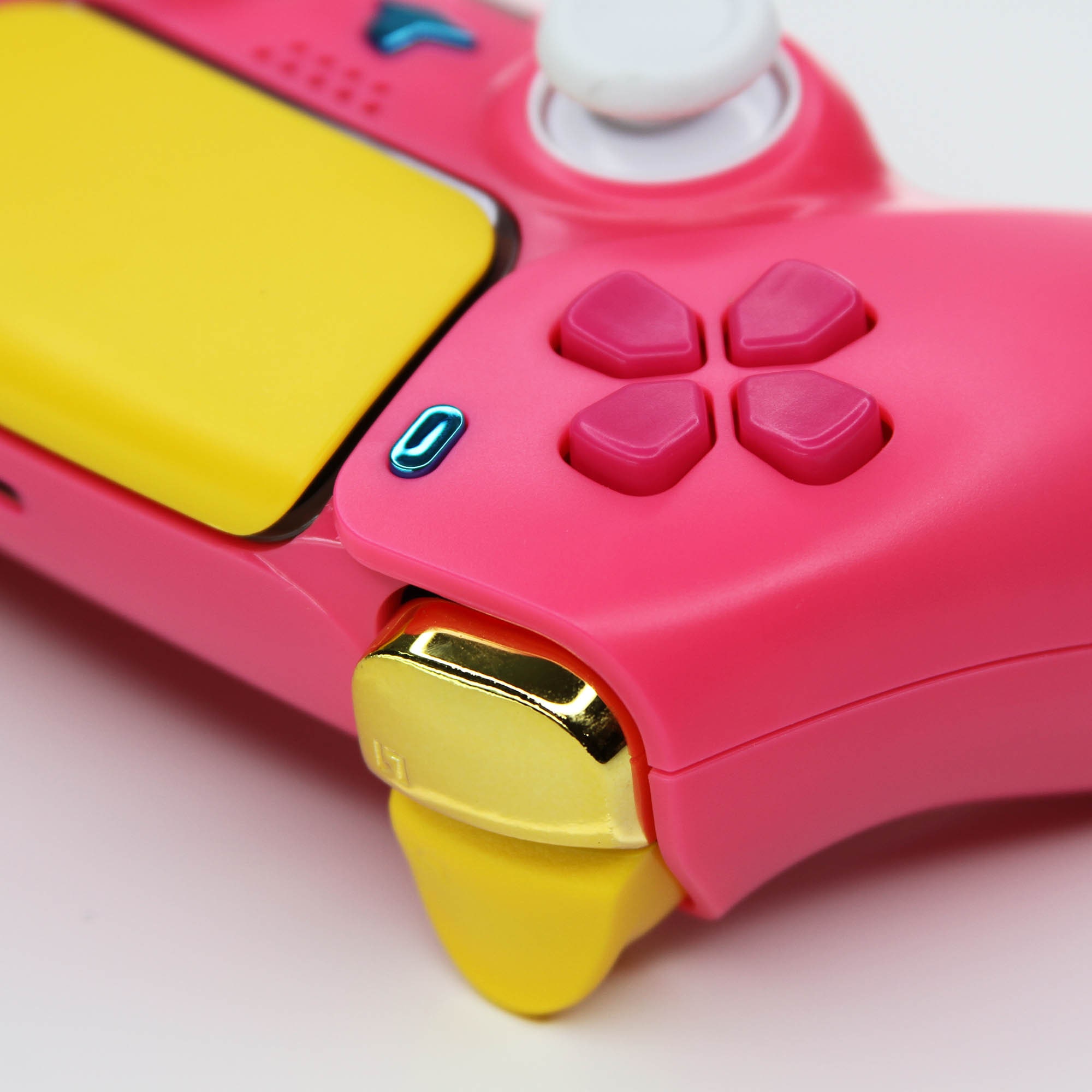 Princess Peach Custom PS5 Controller | Pink Gold Yellow Dualsense by ...