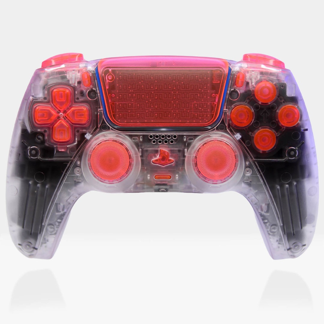 Custom PS5 Controller Cryon Clear | Transparent Dualsense by Killscreen ...