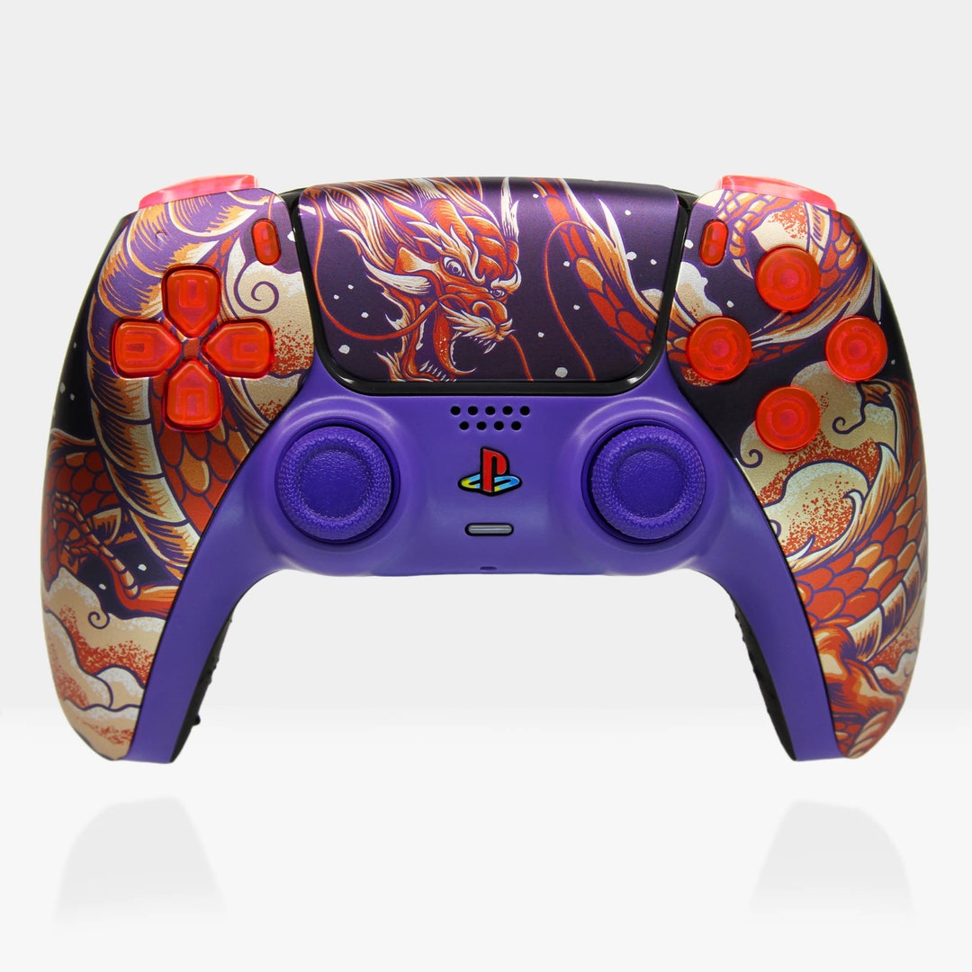 Indigo Shinobi PS5 Controller Sony X Killscreen Playstation 5 Custom ...