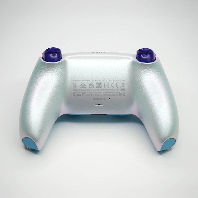 Kyoto Hologram PS5 Controller Sony Dualsense | Iridescent Liquid Metal ...