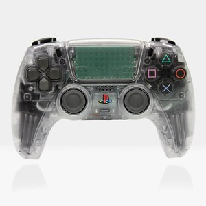 PS2 Crystal Clear Sony X Killscreen Dualsense Retro PS5 Controller - Etsy