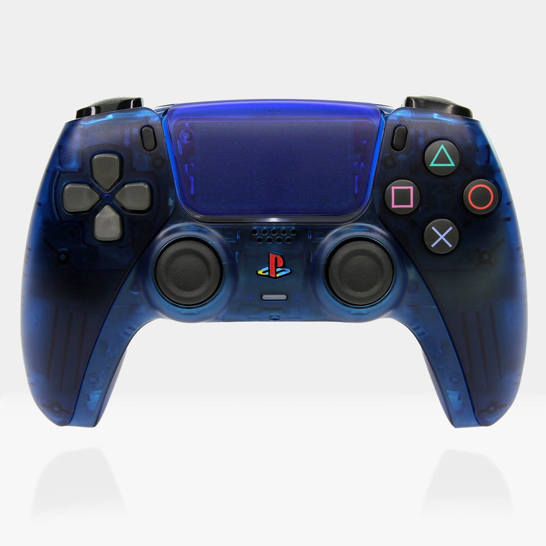 PS2 Ocean Blue Sony X Killscreen Dualsense Retro Playstation 5 PS5 ...
