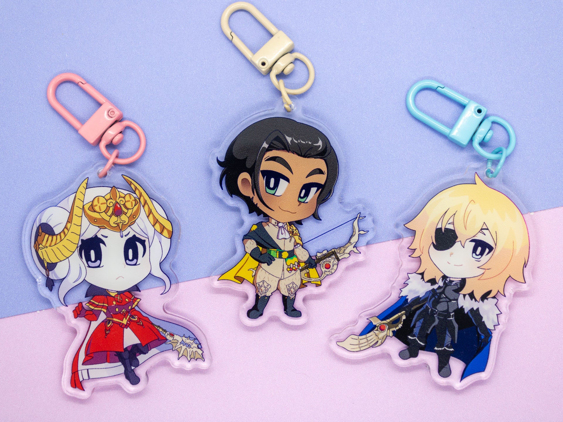 FE Three Houses Chibi Keychains - Etsy