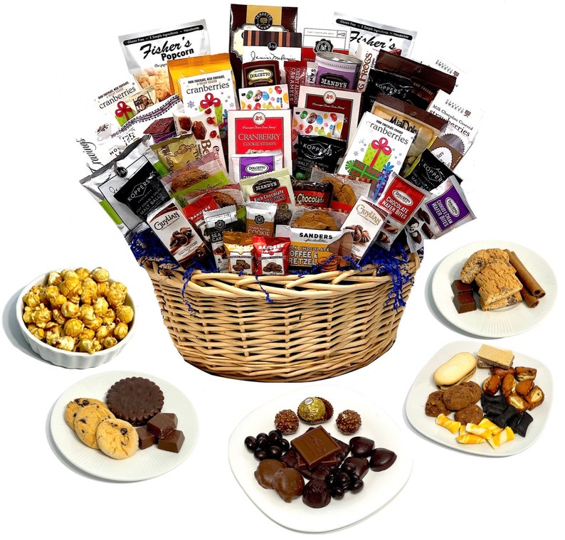 Easter Chocolate Gourmet Gift Basket Hand-crafted With Premium ...