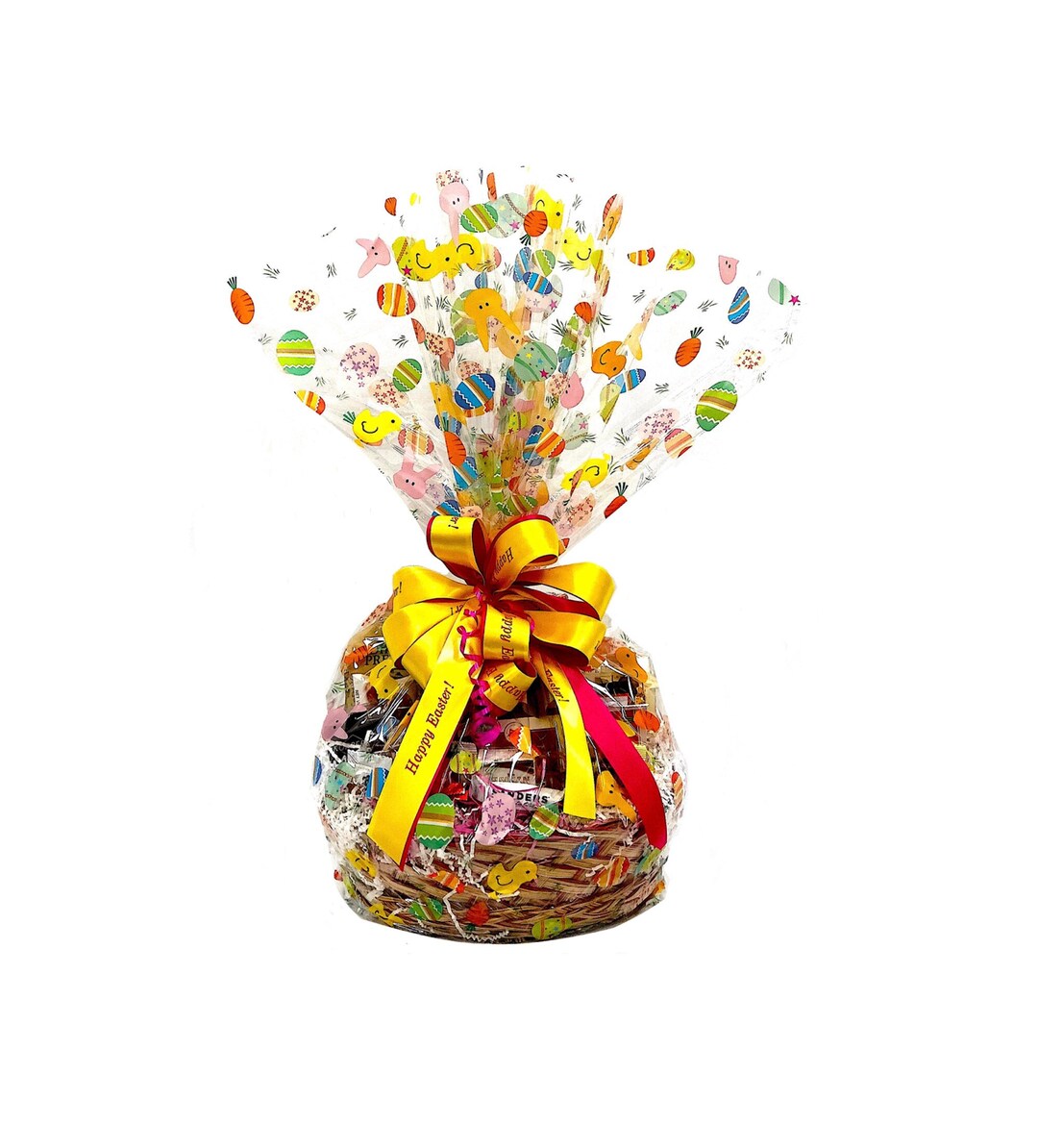Easter Chocolate Gourmet Gift Basket Hand-crafted With Premium ...