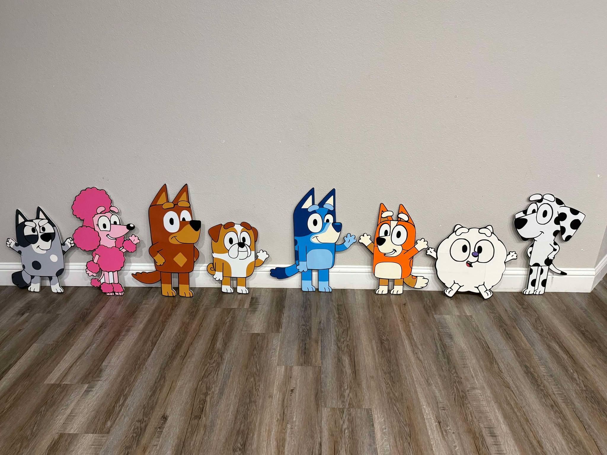 Bluey Party Decors (bluey Squad) - Etsy