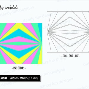 Burst Away Burst Tumbler Template for 20oz Skinny Straight/ - Etsy