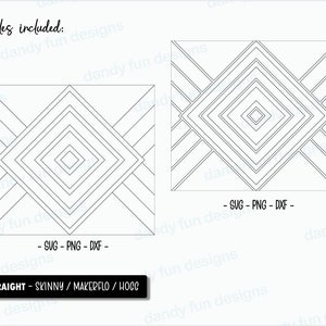 Diamonds Burst Tumbler Template for 20oz Skinny Straight/ Makerflo ...