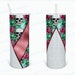 V-split Large Pattern Burst Tumbler Template for 20oz Skinny Straight ...