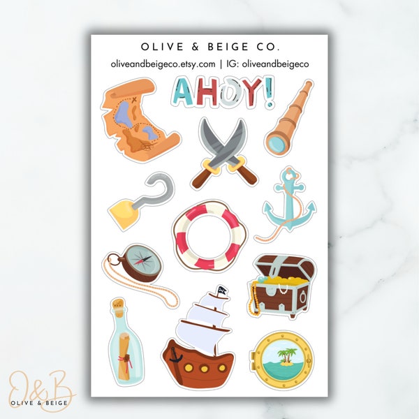 Pirate Treasure Map - Etsy