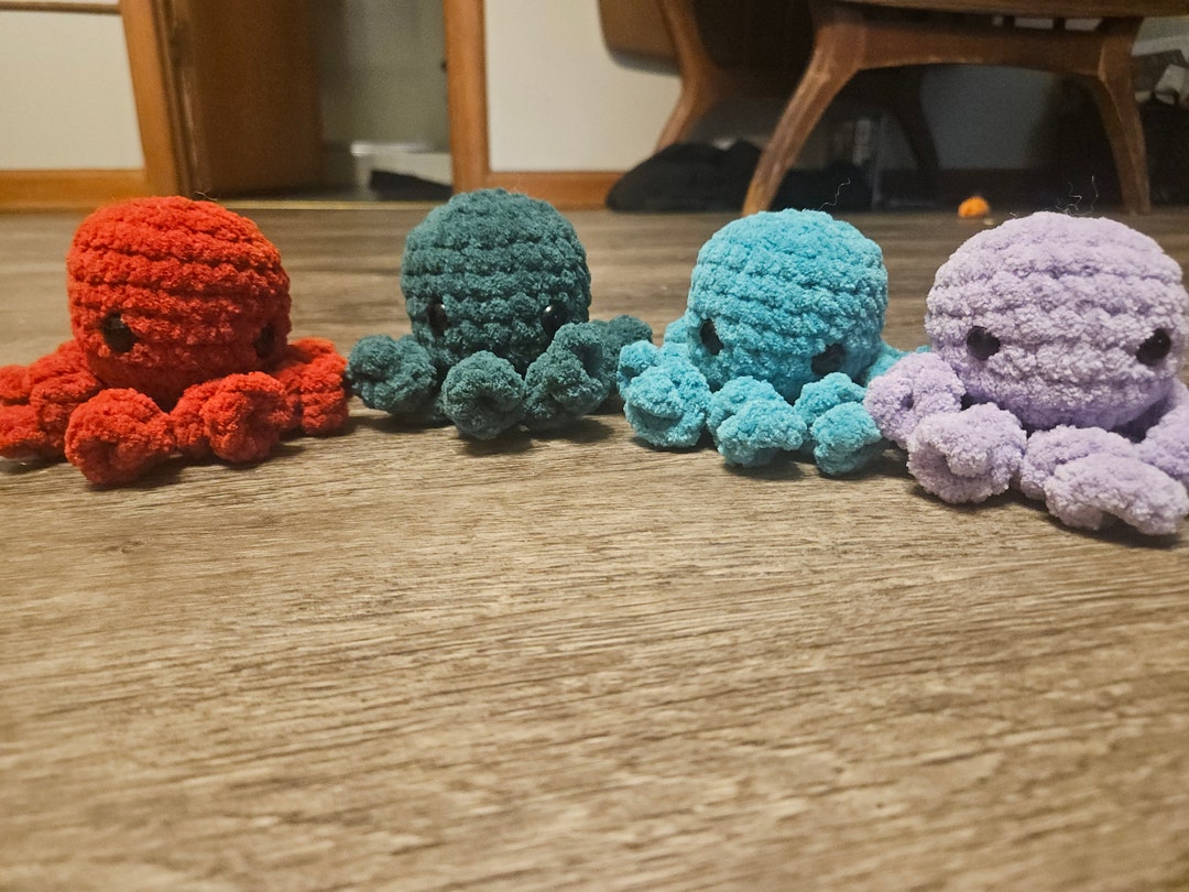 Mini Octopus Plush - Etsy
