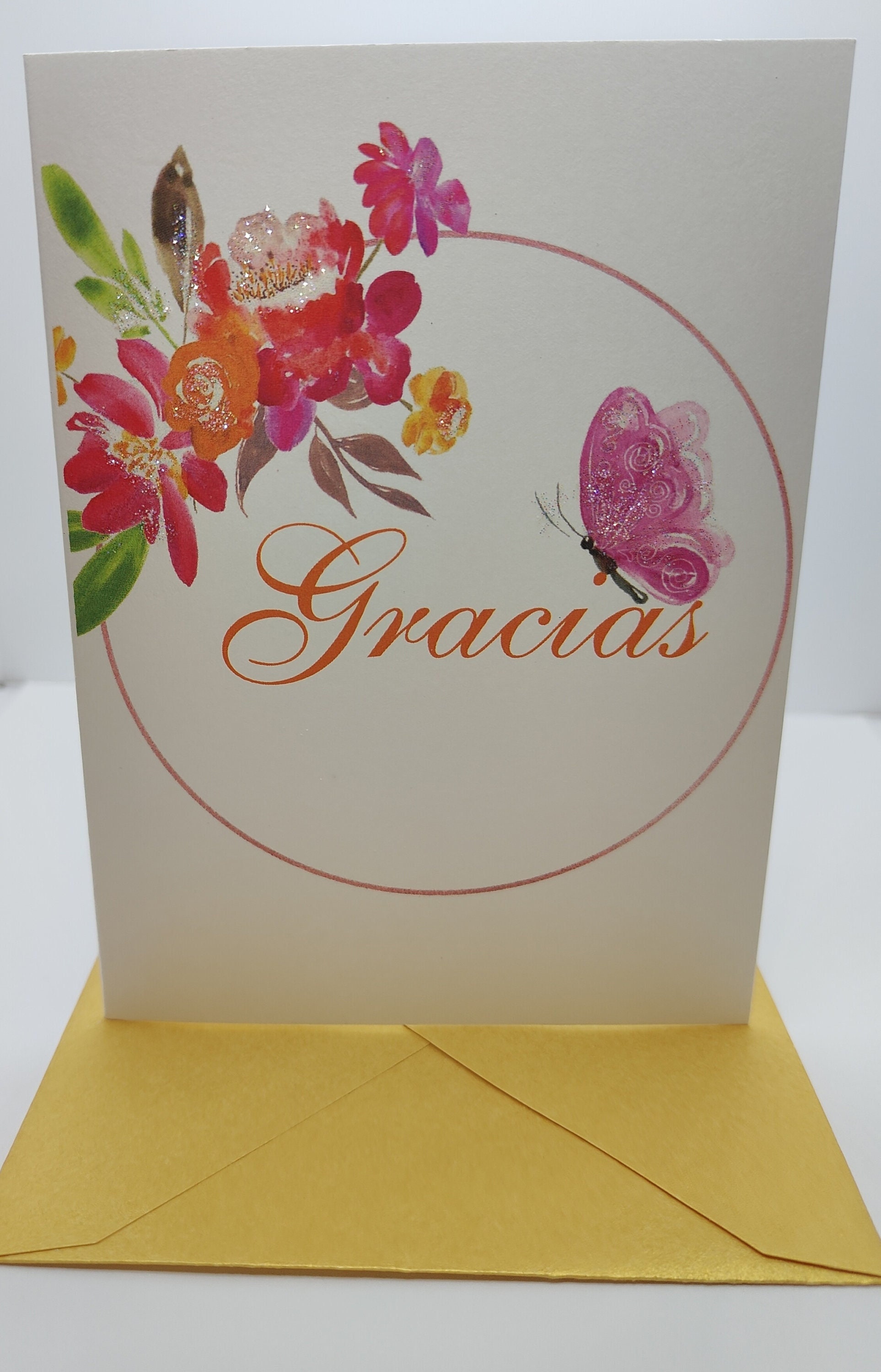 Tarjeta En Español, Gracias, |spanish Note Card| Spanish Inspired ...