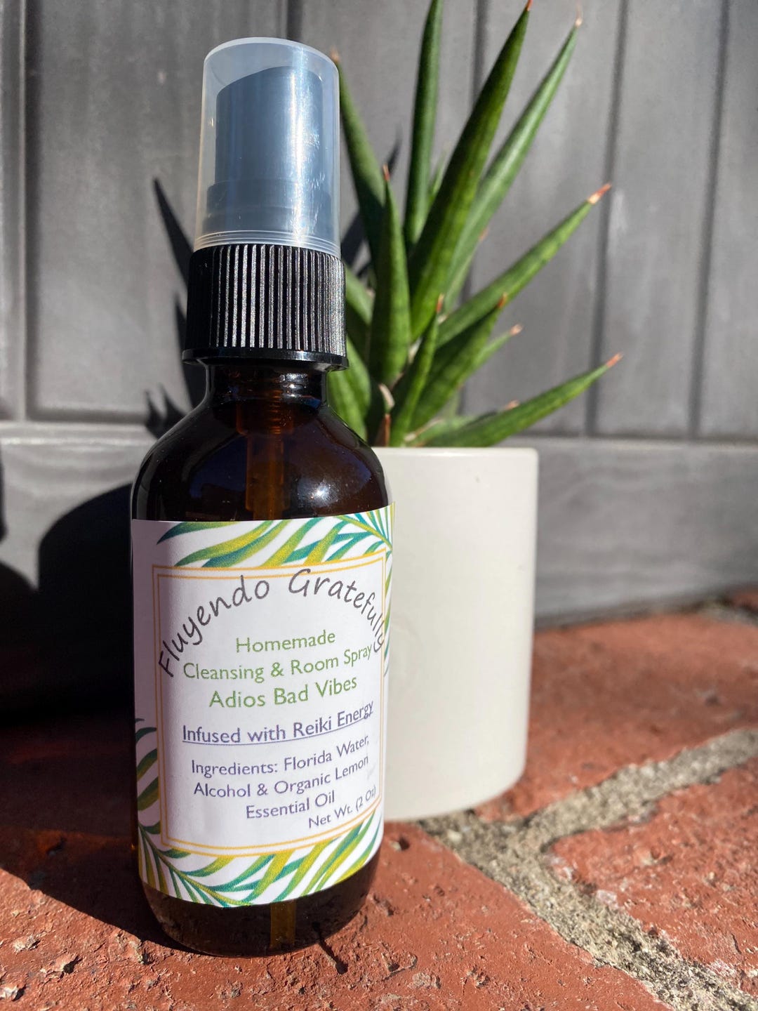 Reiki-infused Room Spray: Florida Water & Lemon Essential Oil - Etsy