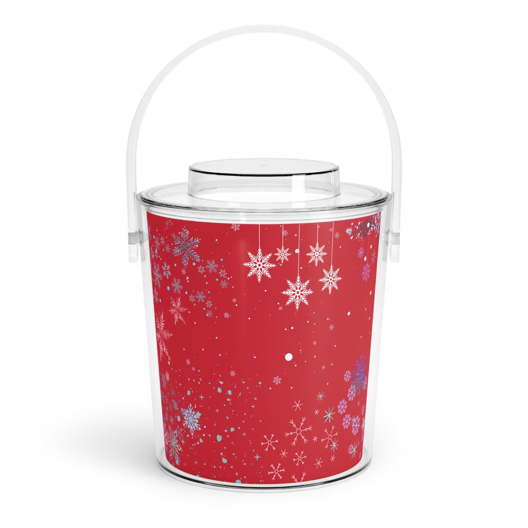 Luxury Ice Bucket With Tongs Personalized Ice Bucket, Trendy Ice Bucket ...