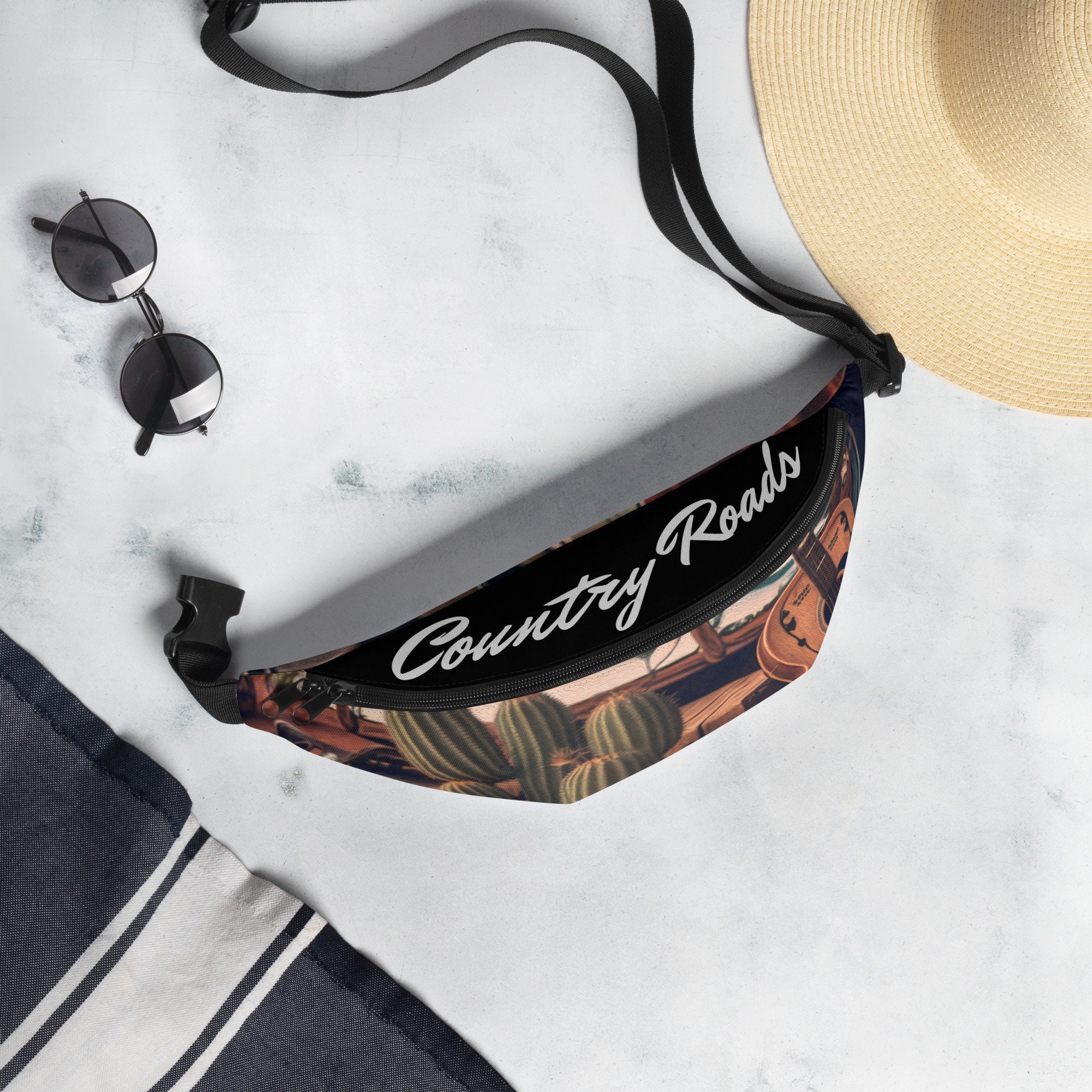 Country Roads Fanny Pack Music Inspired Waist Bag for the Adventurous ...