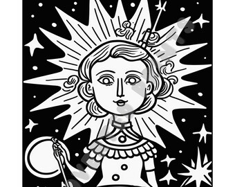 Your Third Eye Coloring Page for Kids and Adults Who Experience ADHD ...