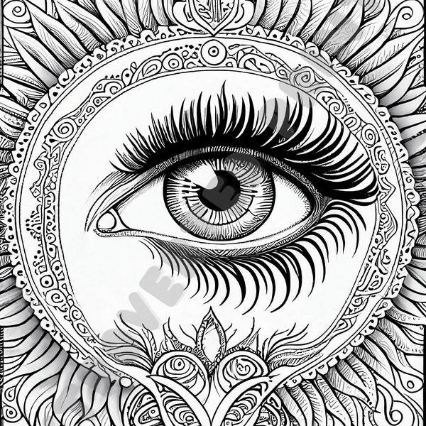 Pdf Coloring Page - Etsy