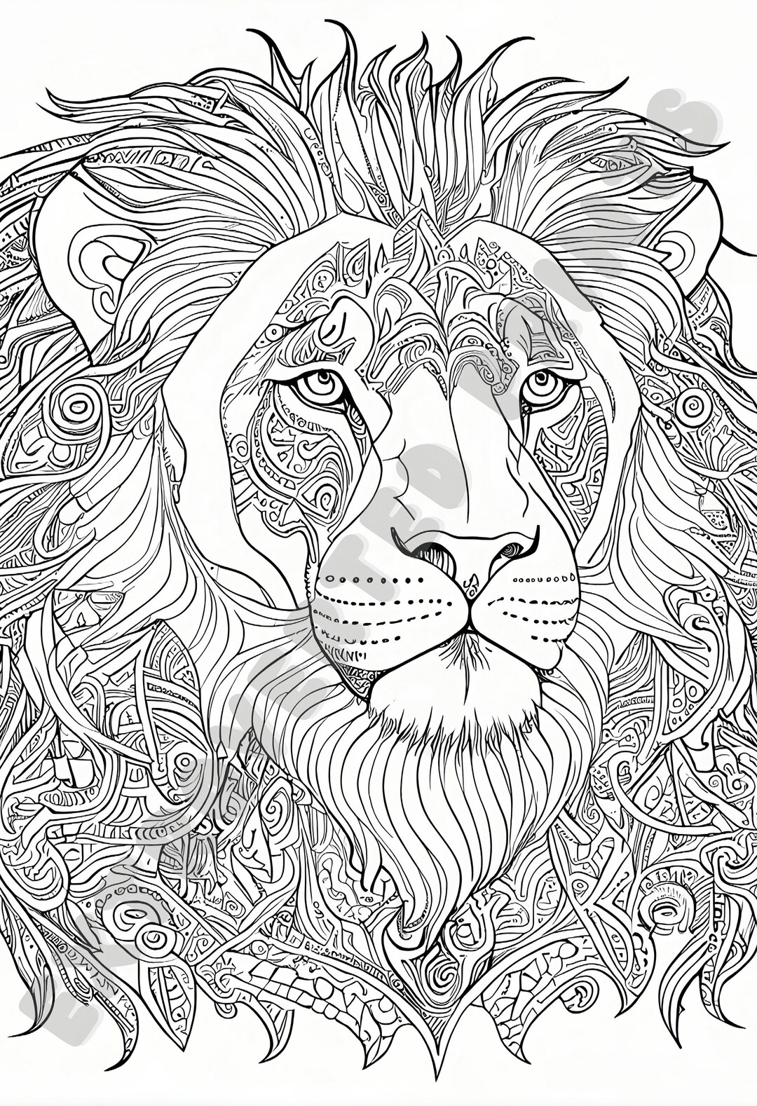 12 Coloring Pages | Printable Kids and Adult Coloring Sheet | Intricate ...