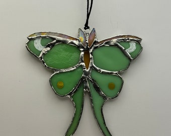 Stained Glass Luna Moth - Etsy
