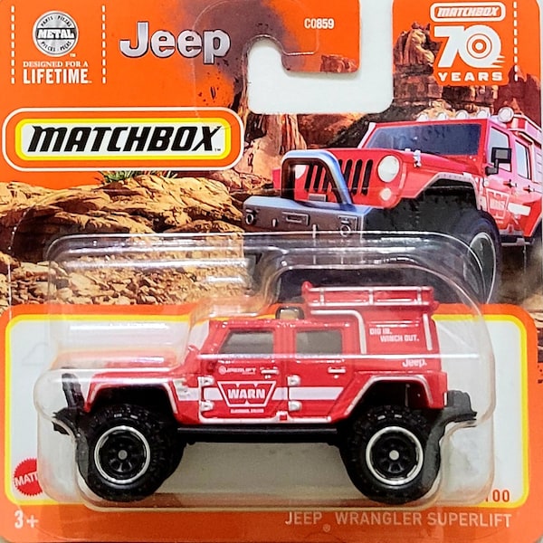 Jeep Wrangler Matchbox Car - Etsy