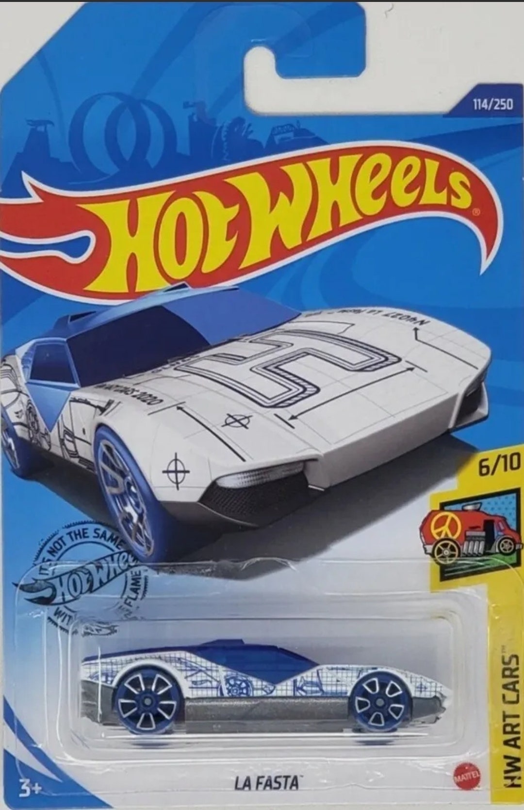 Hot Wheels La Fasta HW Art Cars - Etsy