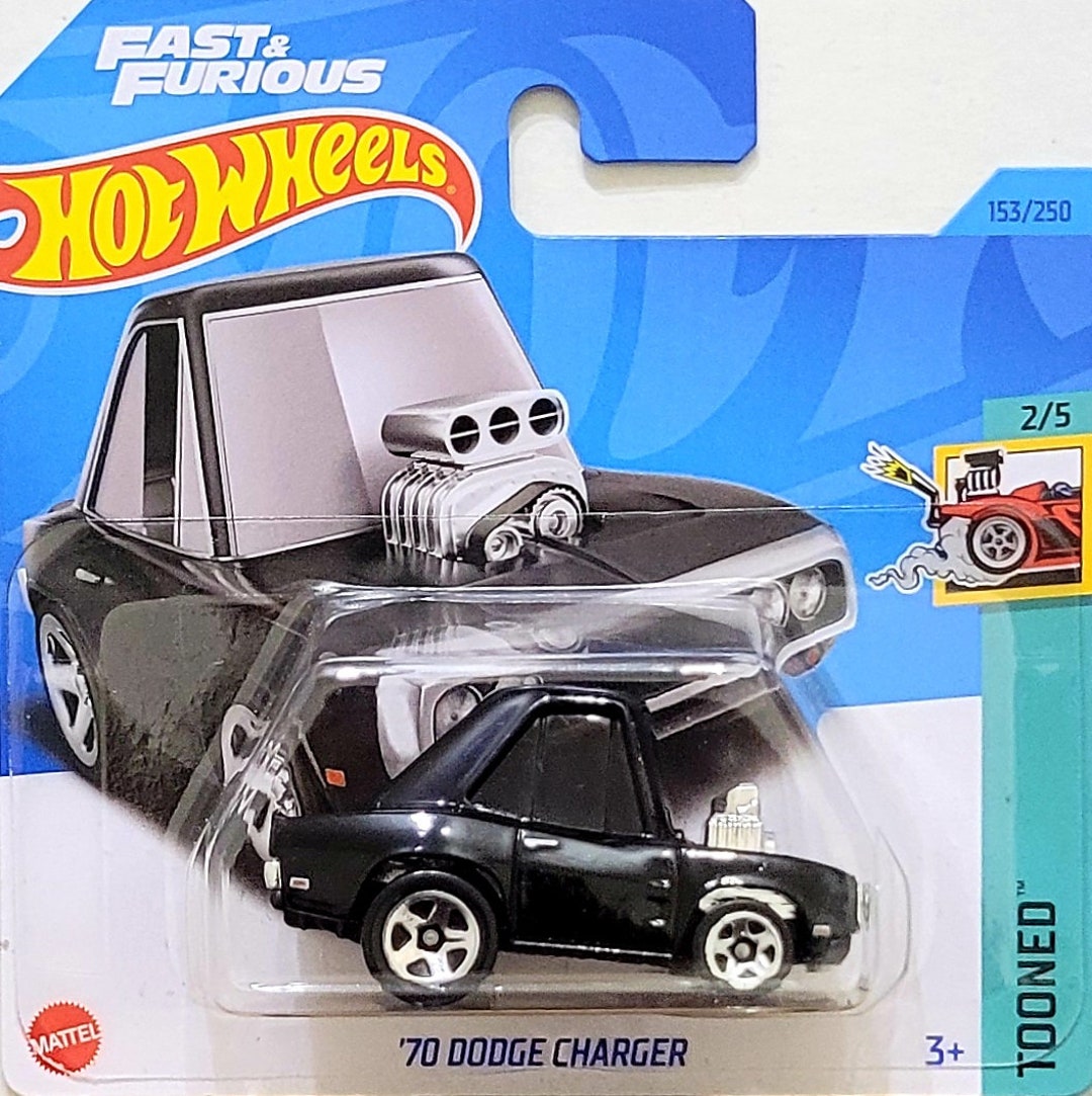 Hot Wheels 70 Dodge Charger Fast & Furious Tooned - Etsy