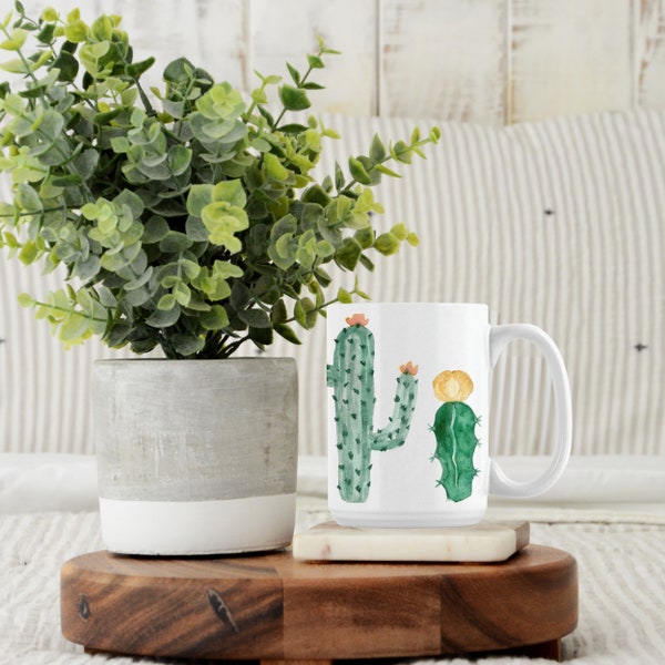 Cactus Mug - Etsy