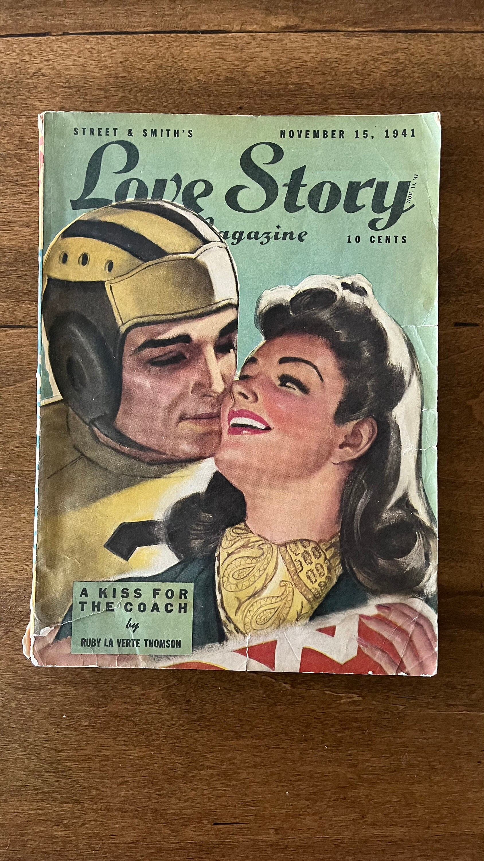 November 1941 "love Story" Pulp Magazine - Etsy