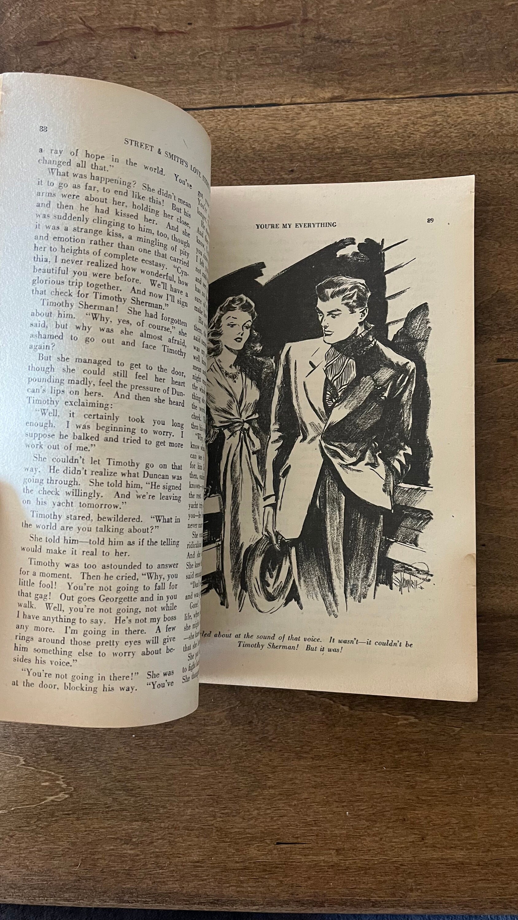 November 1941 "love Story" Pulp Magazine - Etsy