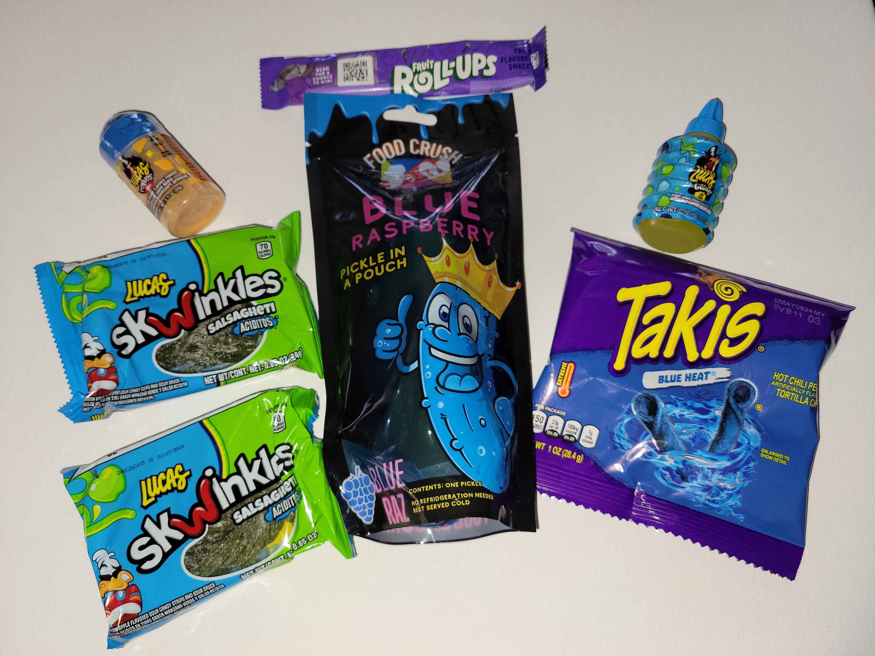 Tiktok Food Crush Blue Raspberry Pickle Kit - Etsy