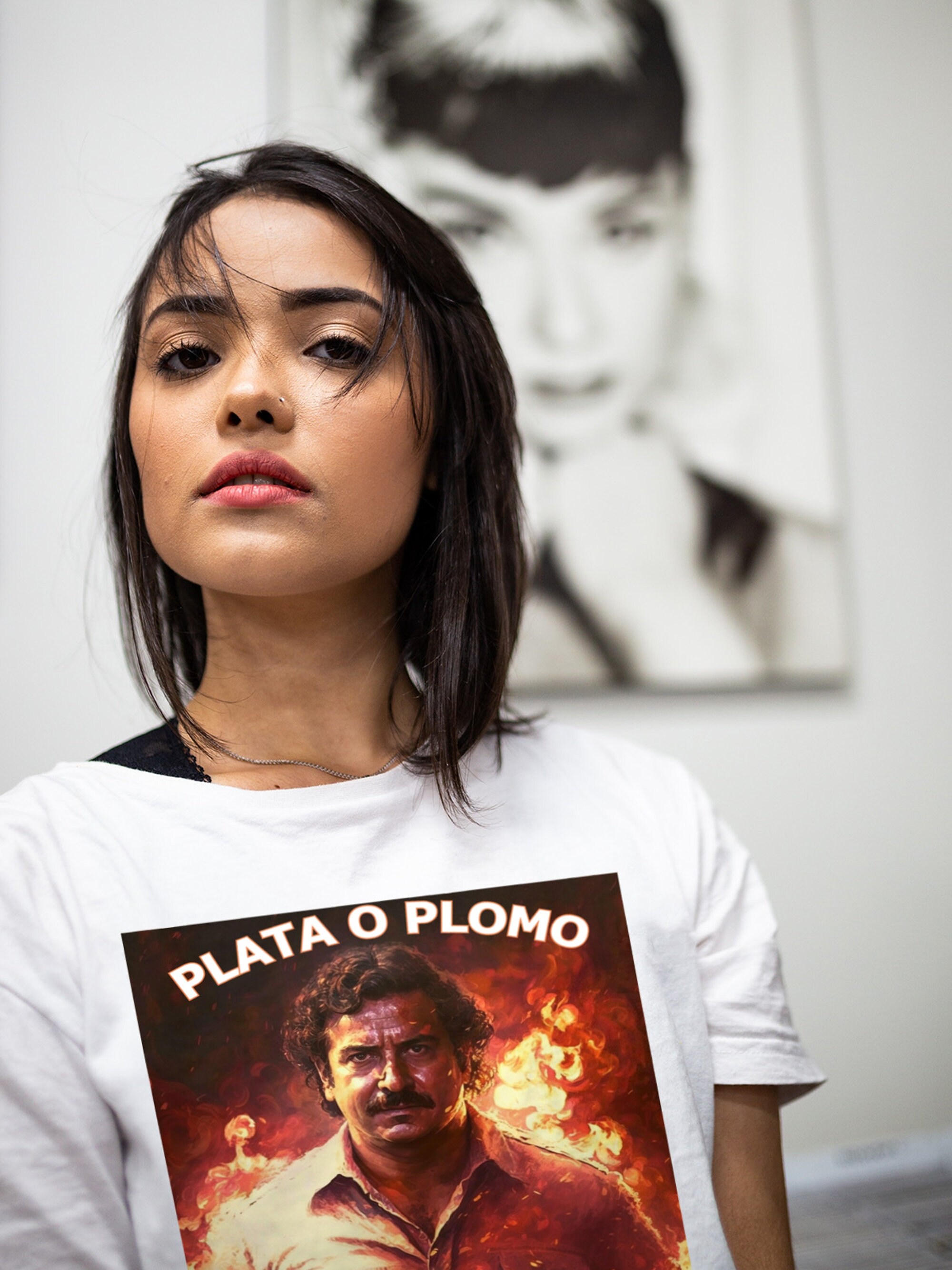 Pablo Escobar Art TRANSPARENT PNG Plata O Plomo Digital DOWNLOAD - Etsy