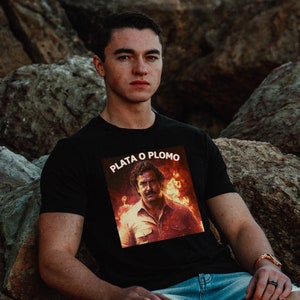 Pablo Escobar Art TRANSPARENT PNG Plata O Plomo Digital DOWNLOAD - Etsy