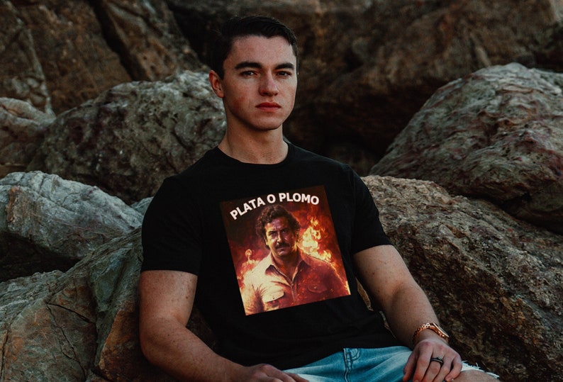 Pablo Escobar Art TRANSPARENT PNG Plata O Plomo Digital DOWNLOAD - Etsy