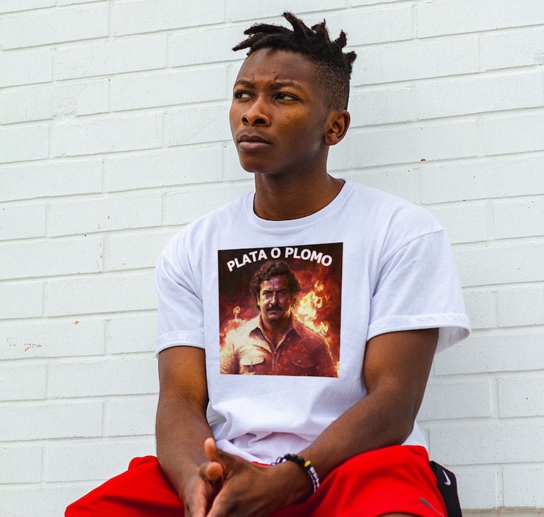 Pablo Escobar Art TRANSPARENT PNG Plata O Plomo Digital DOWNLOAD - Etsy