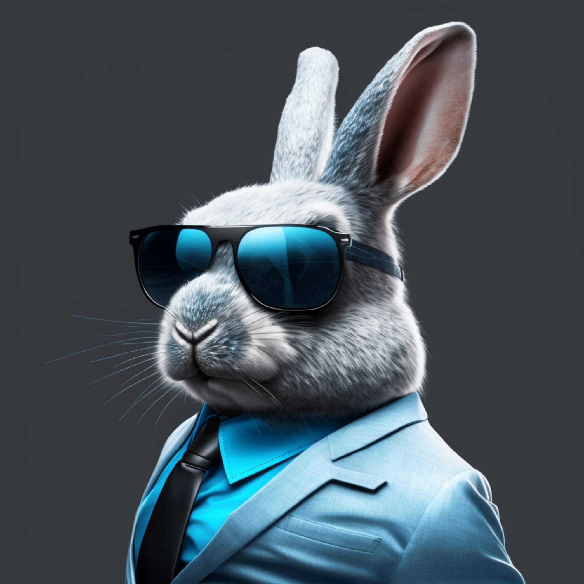 Easter Bunny Funny Gangster Bunny Funny Instant Download Easter ...