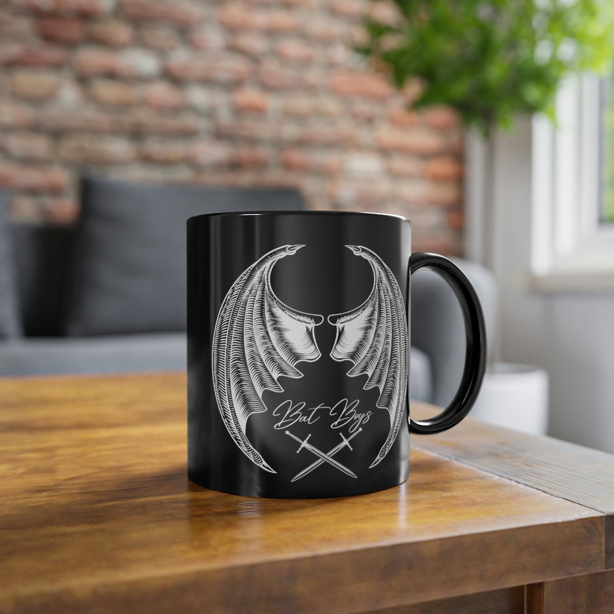 Velaris Bat Boys Coffee Cup - Etsy