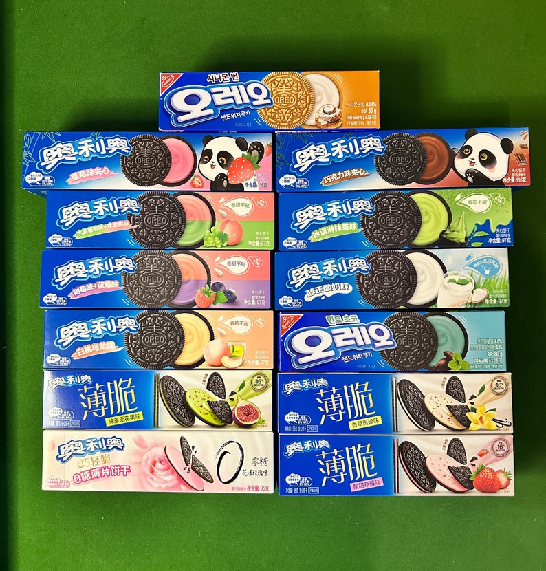 Snacks Exóticos Galletas Oreo China / Corea - Etsy México