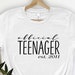 Thirteen Official Teenager Shirt, Hello Thirteen T-shirt, 13th Birthday ...