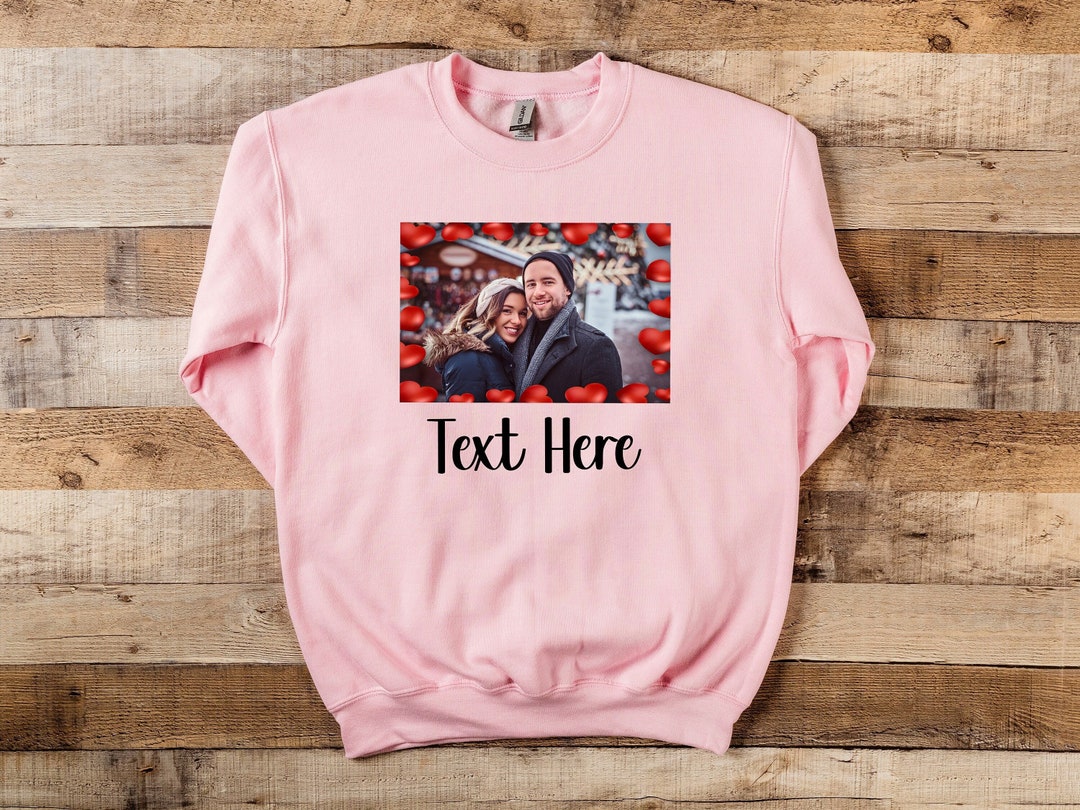Custom Picture Hoodie, Custom Photo Sweatshirts, Custom Family Picture ...