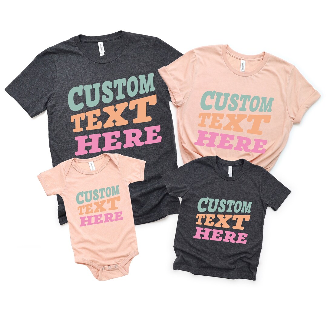 Custom Retro Shirt, Personalized Vintage, Customized Shirt, Custom Made ...