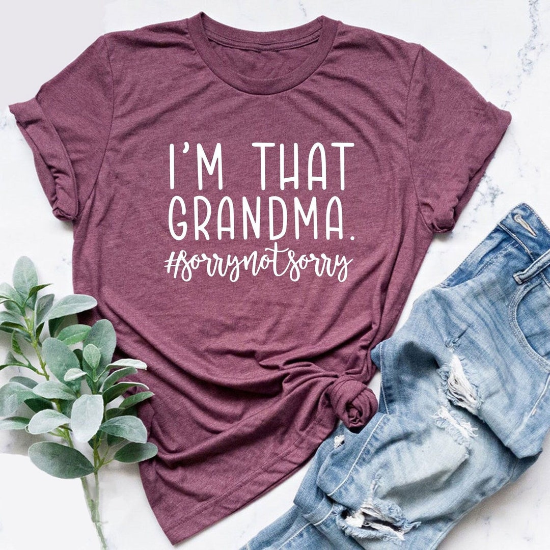 Grandma T-shirt, Grandmother Gift, Grandma Life Shirt, Funny Grandma ...