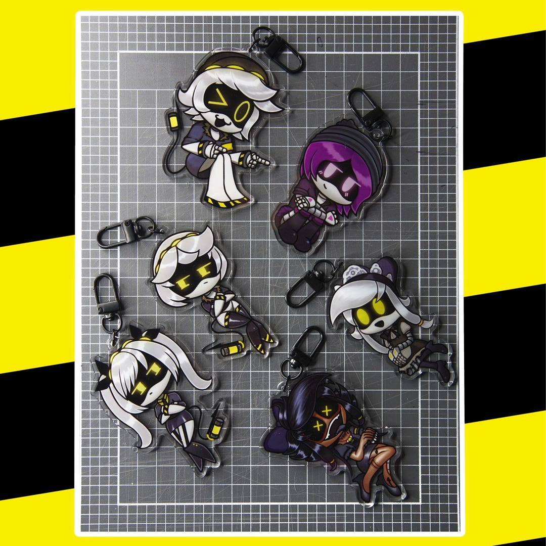 Murder Drones Keychains! - Etsy