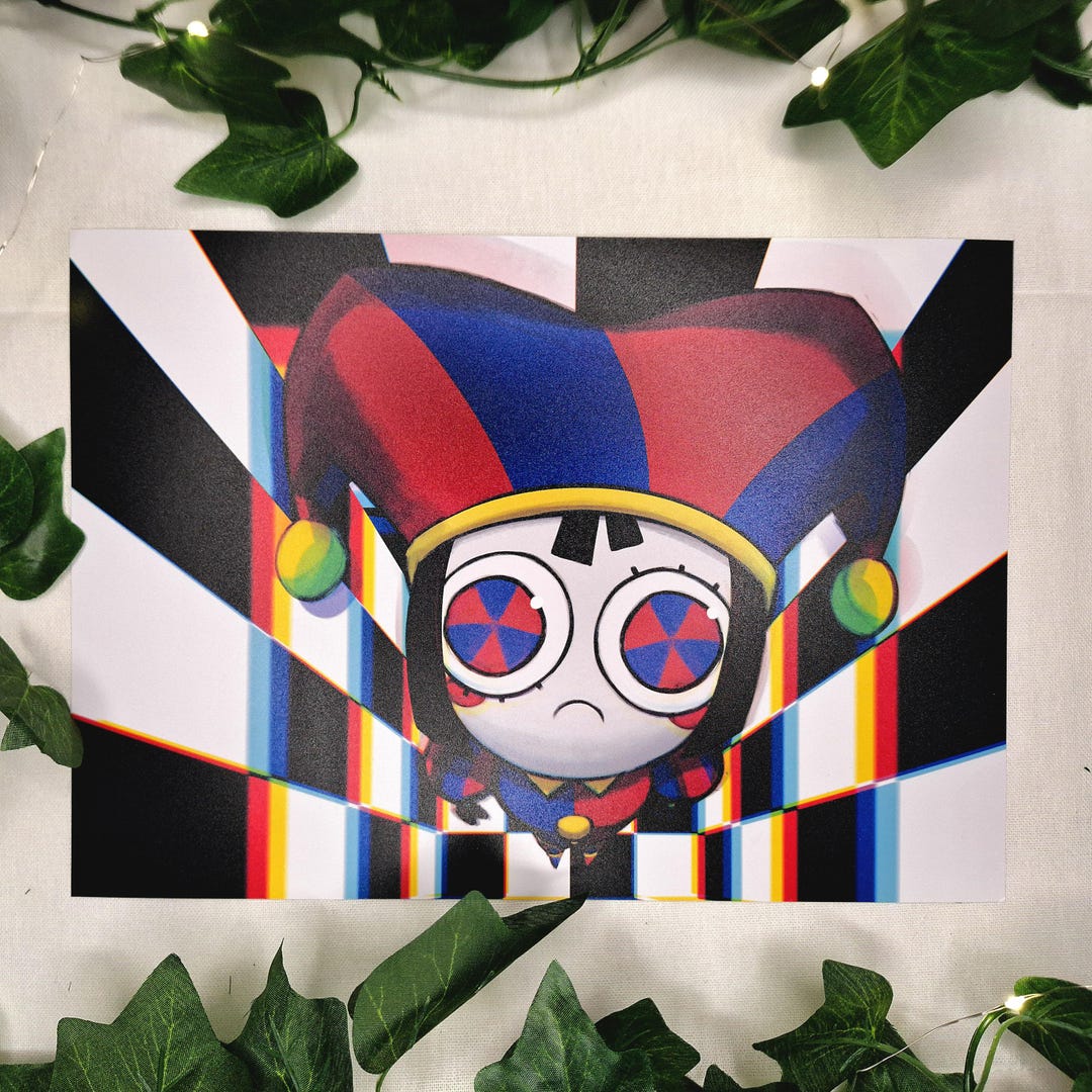 Pomni Print! (A6, A5, A4) - Etsy