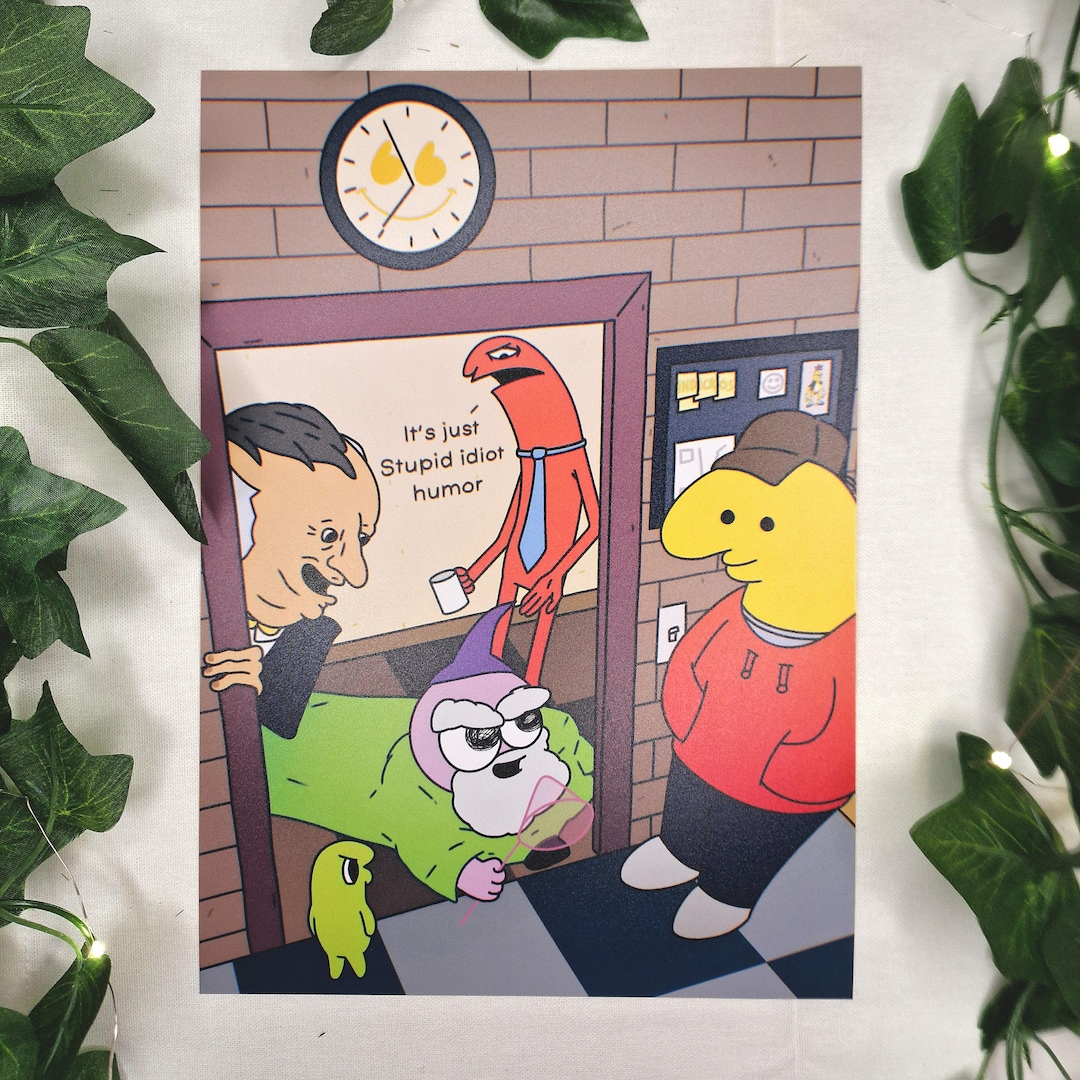 Smiling Friends Print! (A6, A5, A4) - Etsy