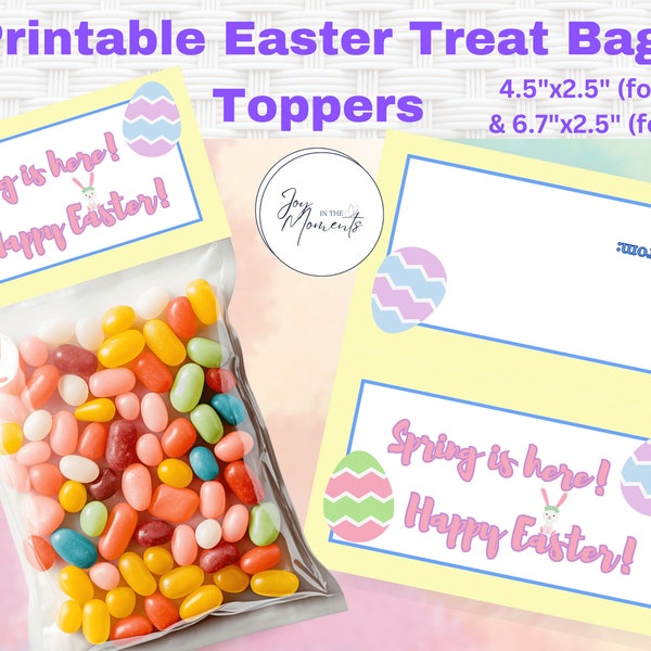 Goodie Bag Topper - Etsy