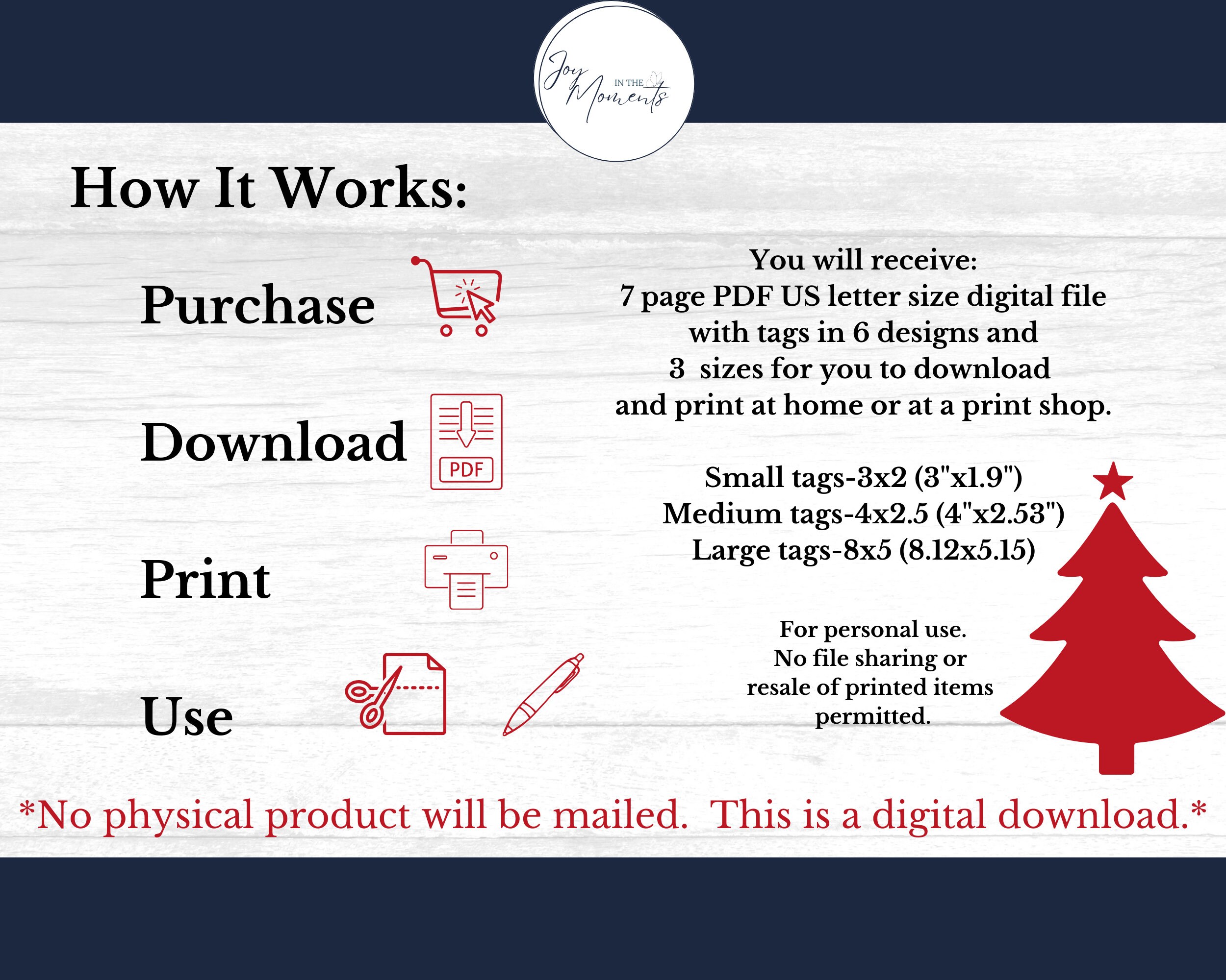 Printable Christmas Tags, Santa Gift Tags, Mrs Claus Bakery, Cookie Tag ...