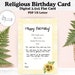 Religious Birthday Card, Numbers 62426, Bible Verse Birthday, the Lord ...