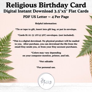 Religious Birthday Card, Numbers 62426, Bible Verse Birthday, the Lord ...